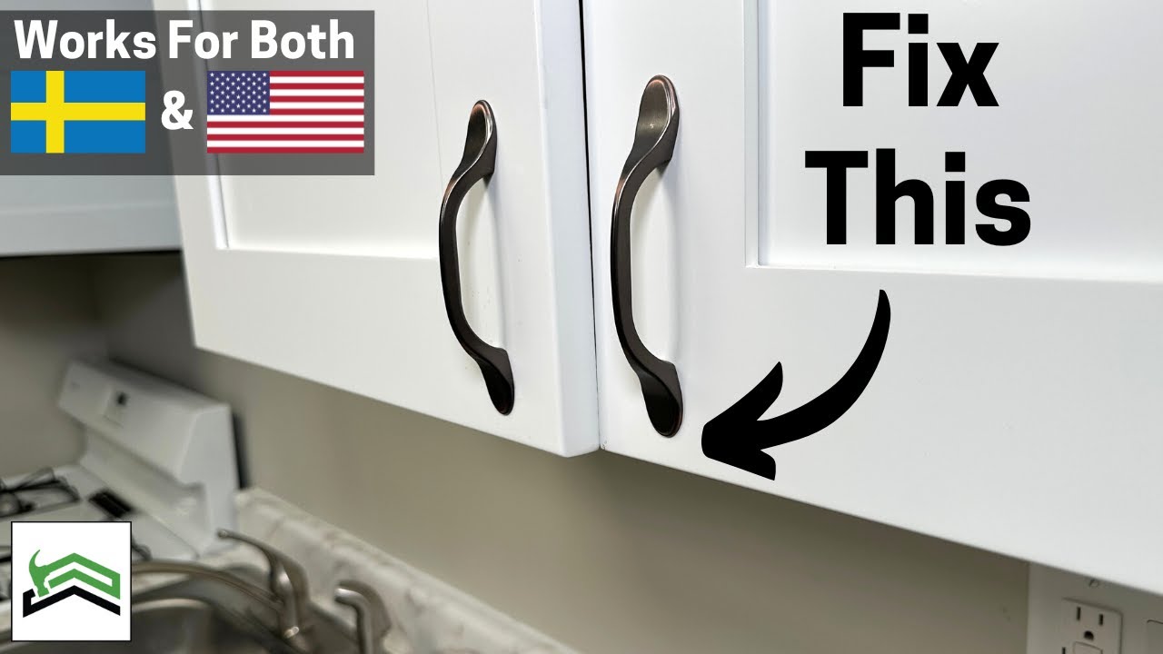 Fix Stuck or Misaligned Cabinet Doors Easily - RiHot