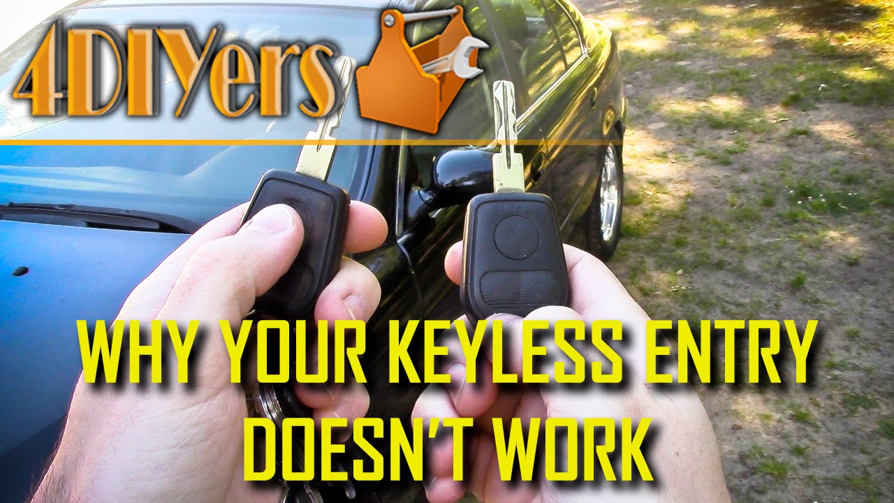 How to Fix a Faulty or Non-Working Remote Car Key - RiHot